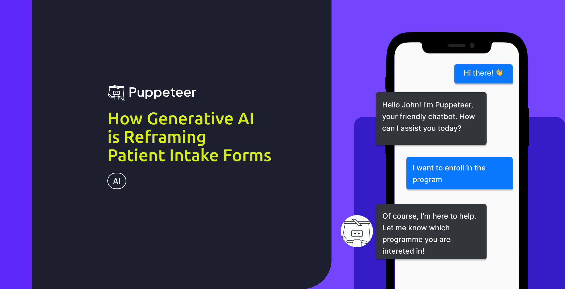 How Generative AI is Reframing Patient Intake Forms