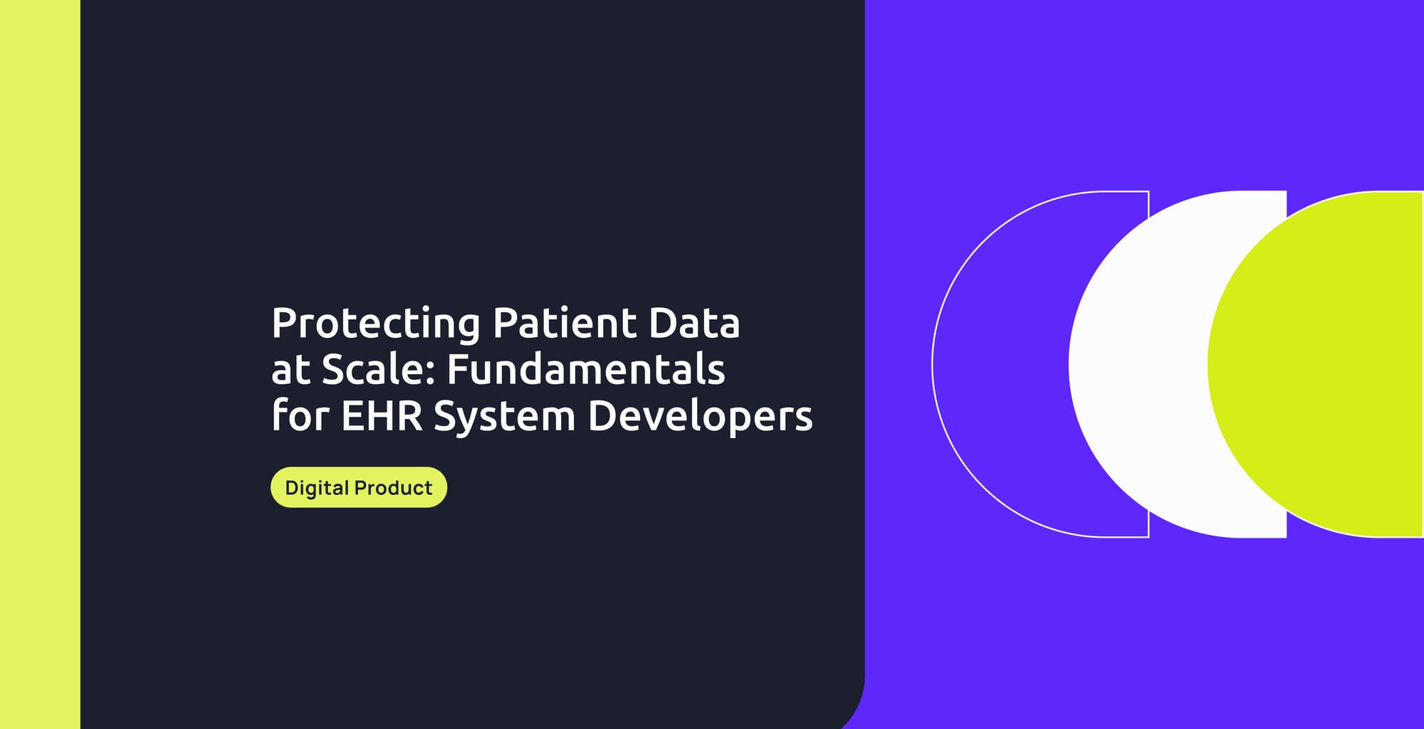 Protecting Patient Data at Scale: Fundamentals for EHR System Developers